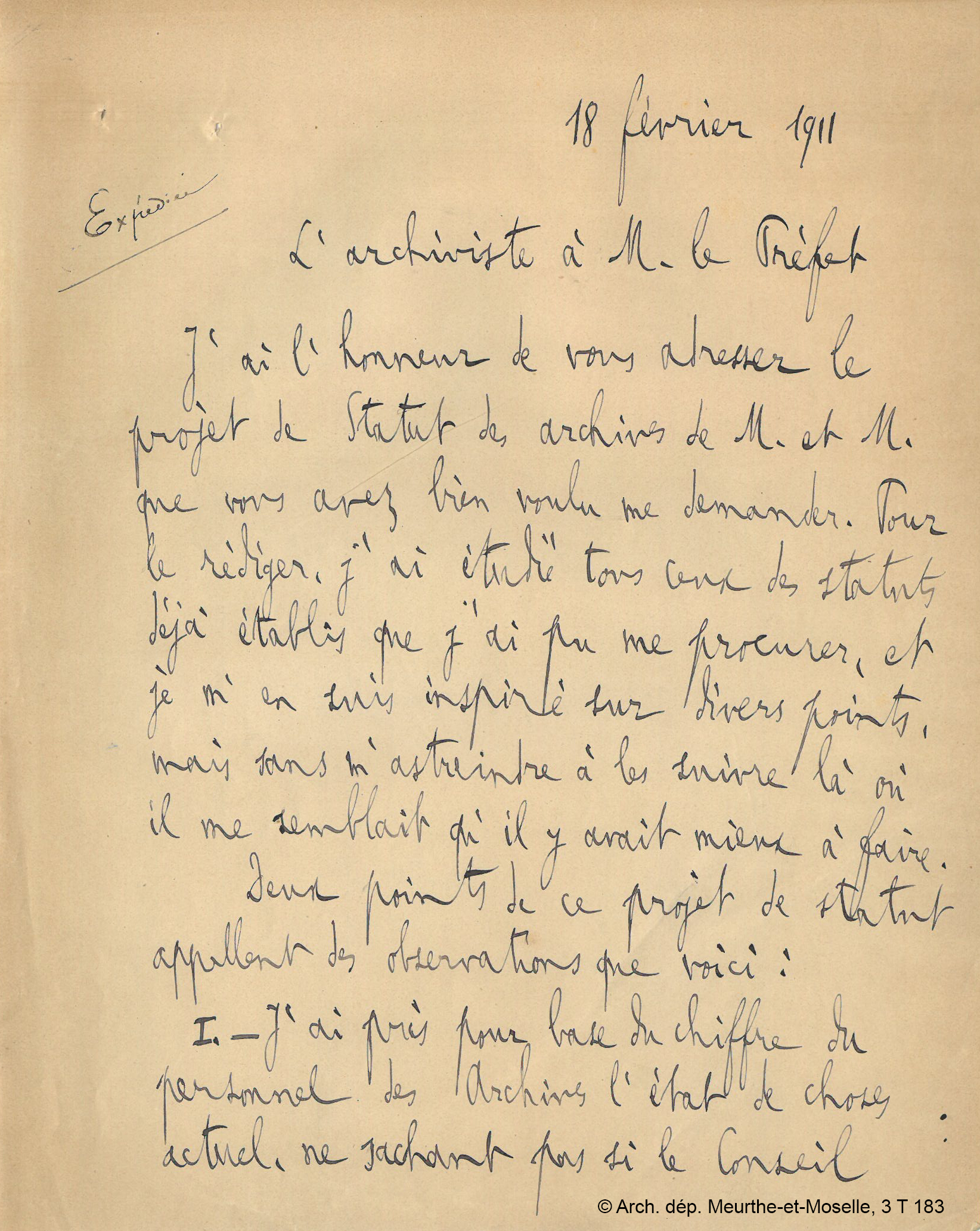 lettre déménagement n°6 - archives 54